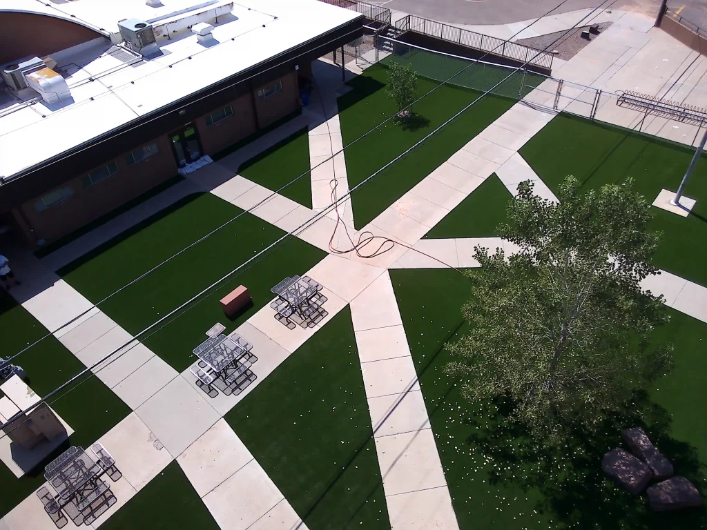 Snowflake Arizona Artificial Grass School Project | Paradise Greens